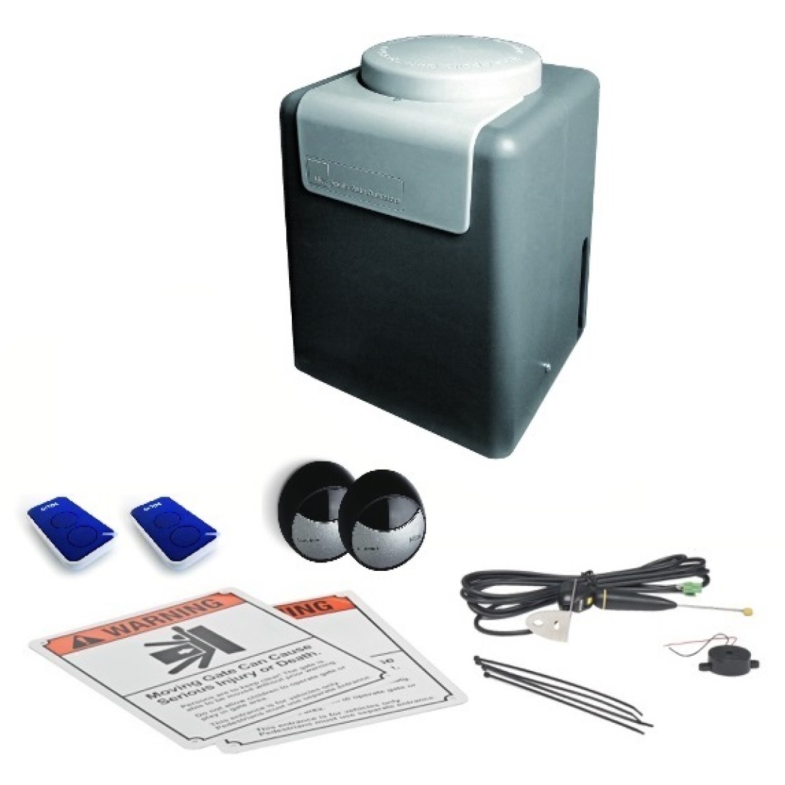 Solar Friendly Slide : Nice Apollo 8500 Slide Gate Opener