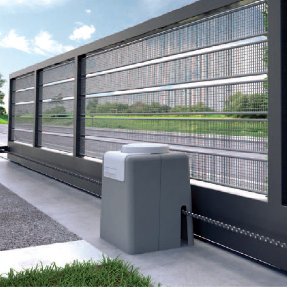 Solar Friendly Slide : Nice Apollo 8500 Slide Gate Opener