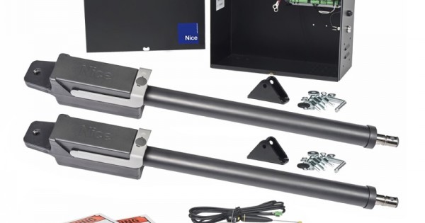 Nice Apollo Titan 12L - Dual Swing Gate Kit with 1050 Control ...