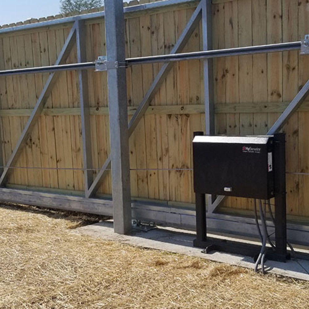 Slide Gate Openers Nice Hysecurity Slidesmart Hd30 Commercial