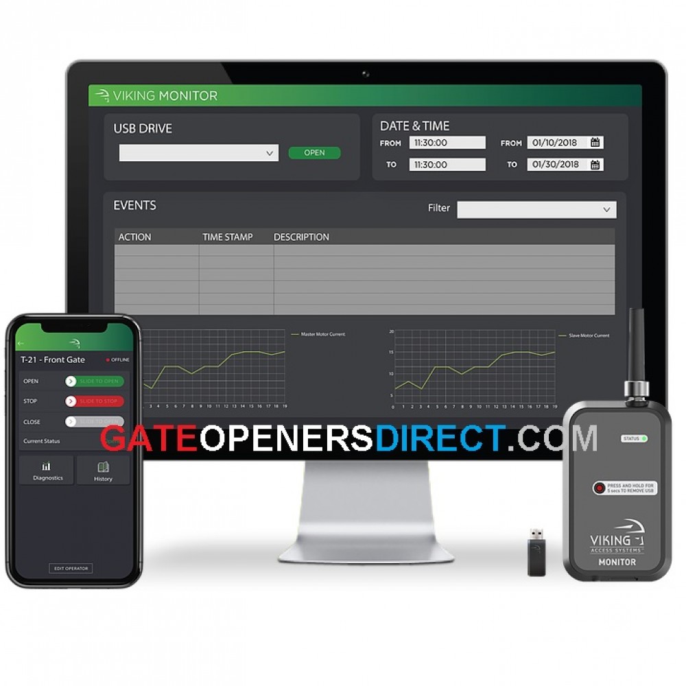 Viking Monitor | Remote Gate Control | Gate Openers Direct